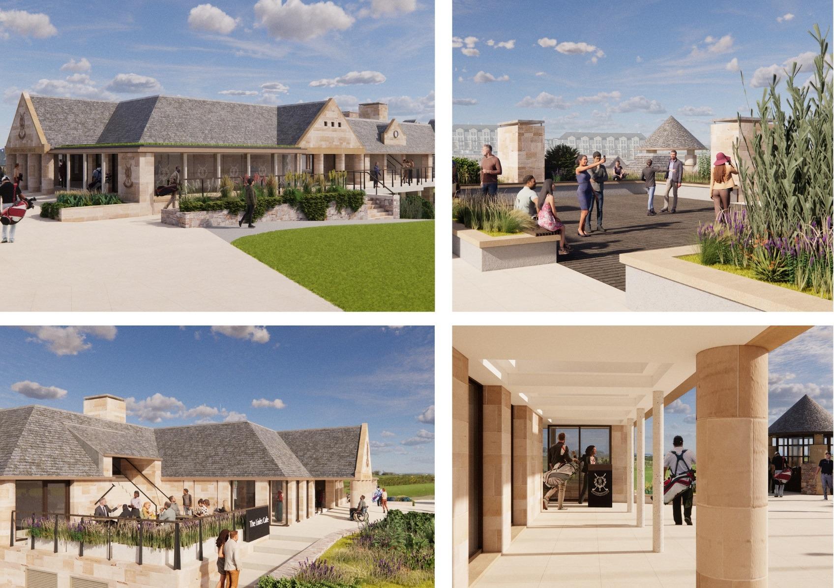 First look at major revamp of Links Clubhouse in St Andrews after plans ...