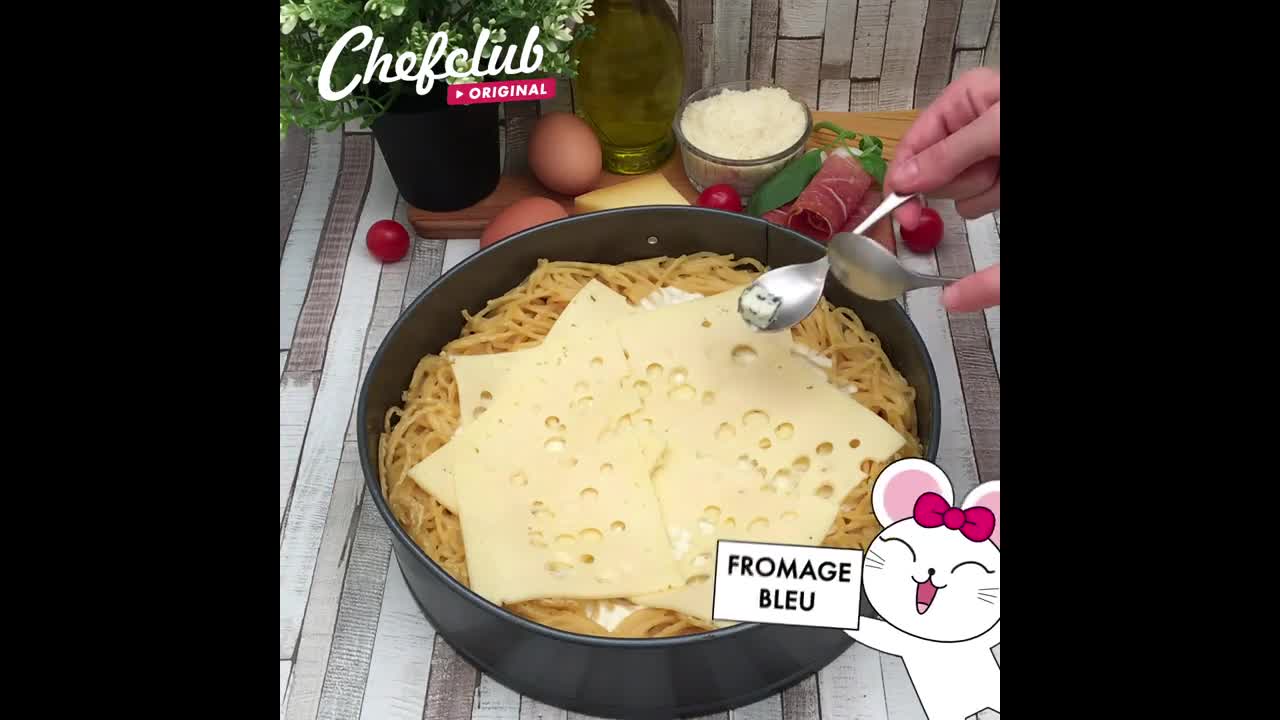 Pizza pasta 4 fromages