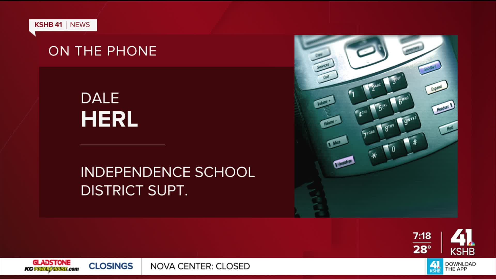 School superintendent discusses call to cancel school