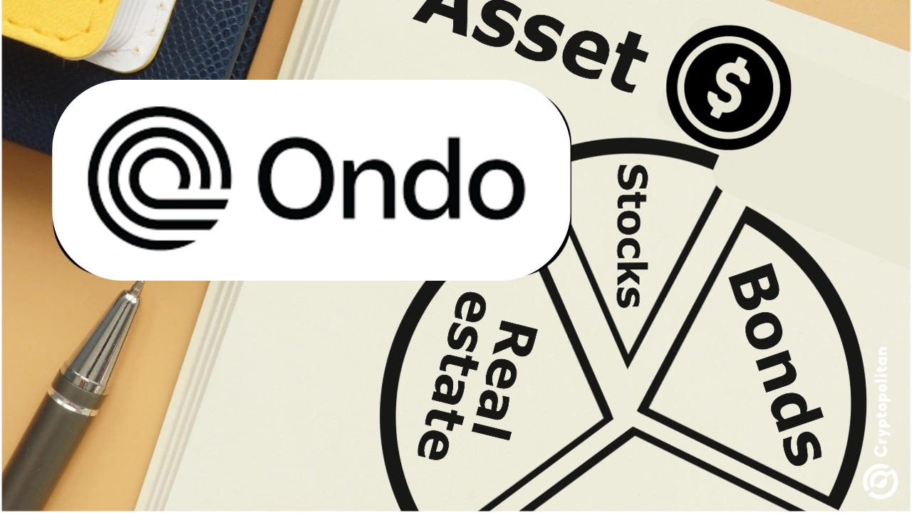 Ondo Finance launches RWA tokenization platform to bring stocks and bonds on-chain