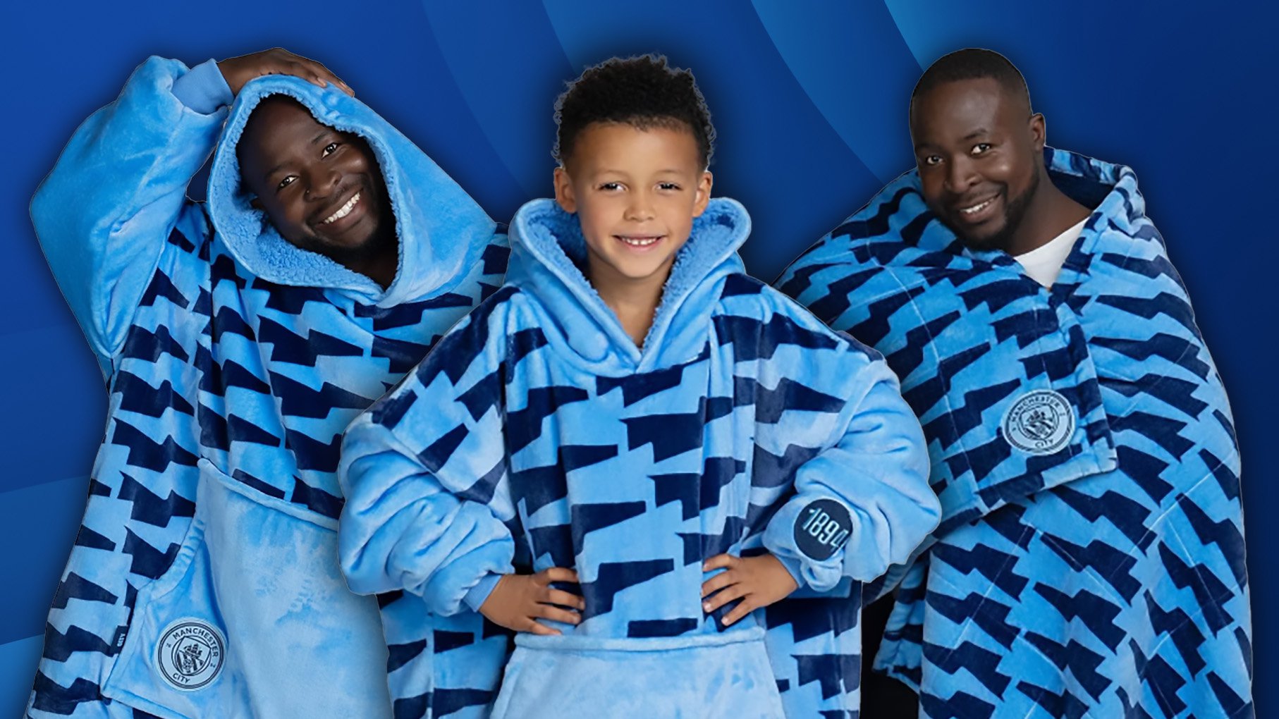 Snuggle up in style wearing the new Manchester City Oodie - a fan's ...