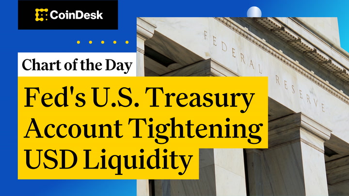 Fed's U.S. Treasury Account Tightening USD Liquidity