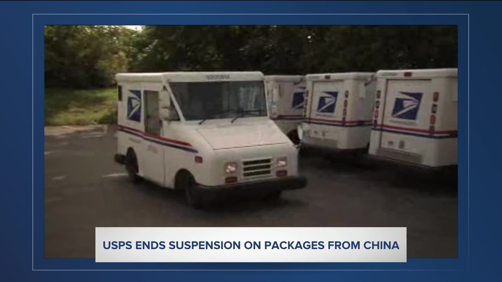 Hours after suspending service, USPS to allow packages from China, Hong ...
