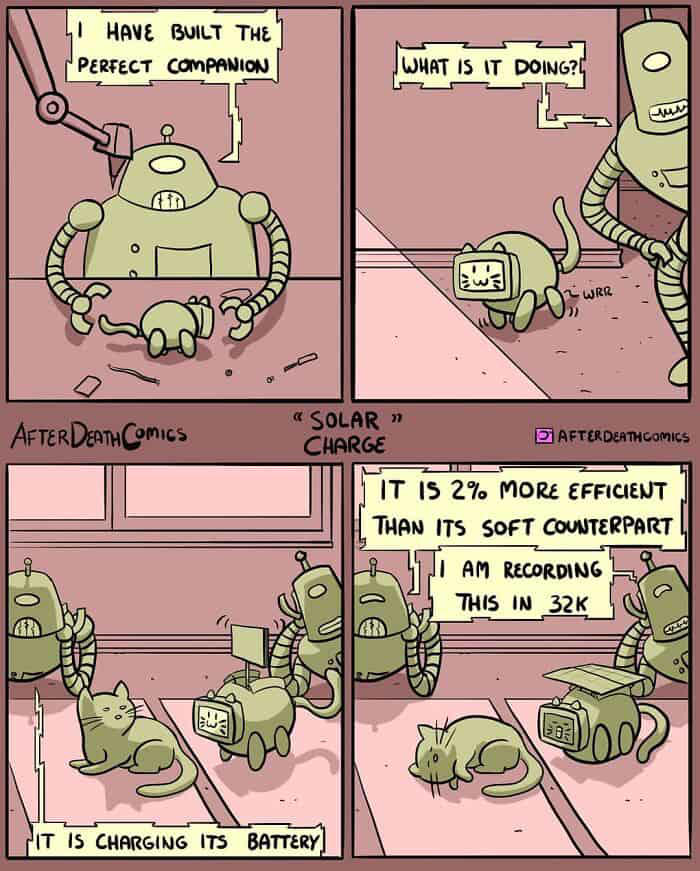 40 Dark Fantasy Cartoons From The Twisted Mind Behind After Death Comics