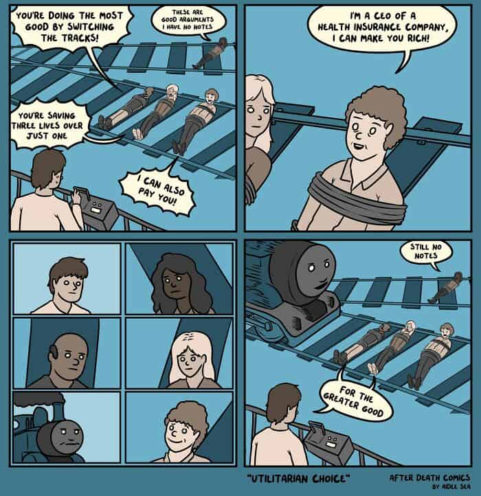 40 Dark Fantasy Cartoons From The Twisted Mind Behind After Death Comics