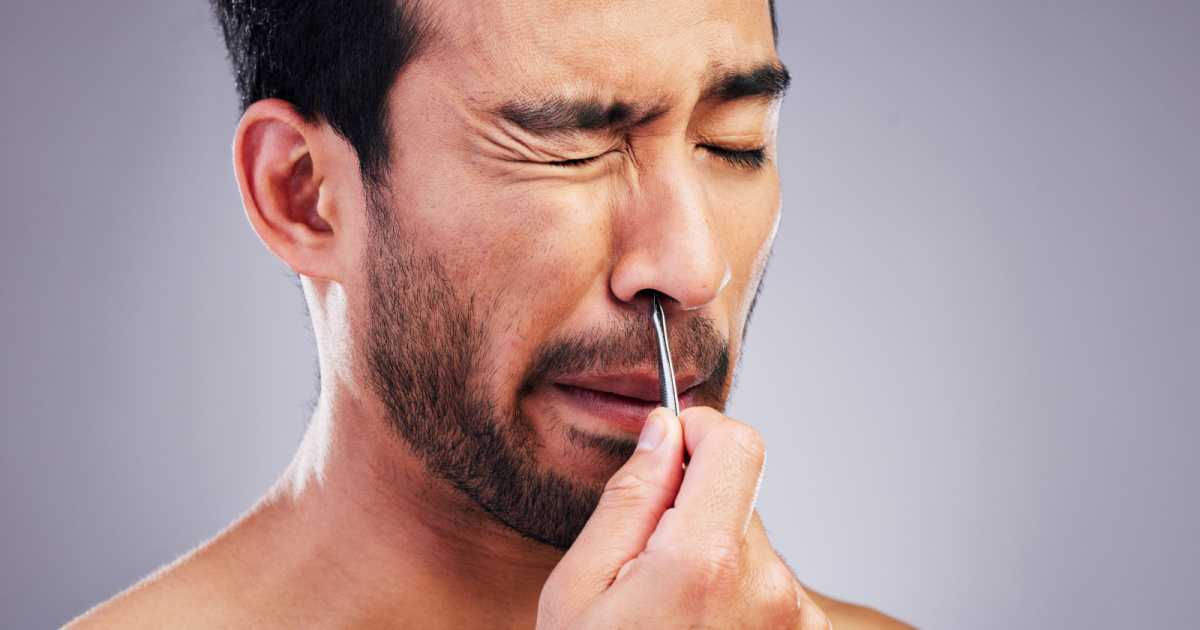 Here’s Why You Might Want To Leave Your Nose Hair Be