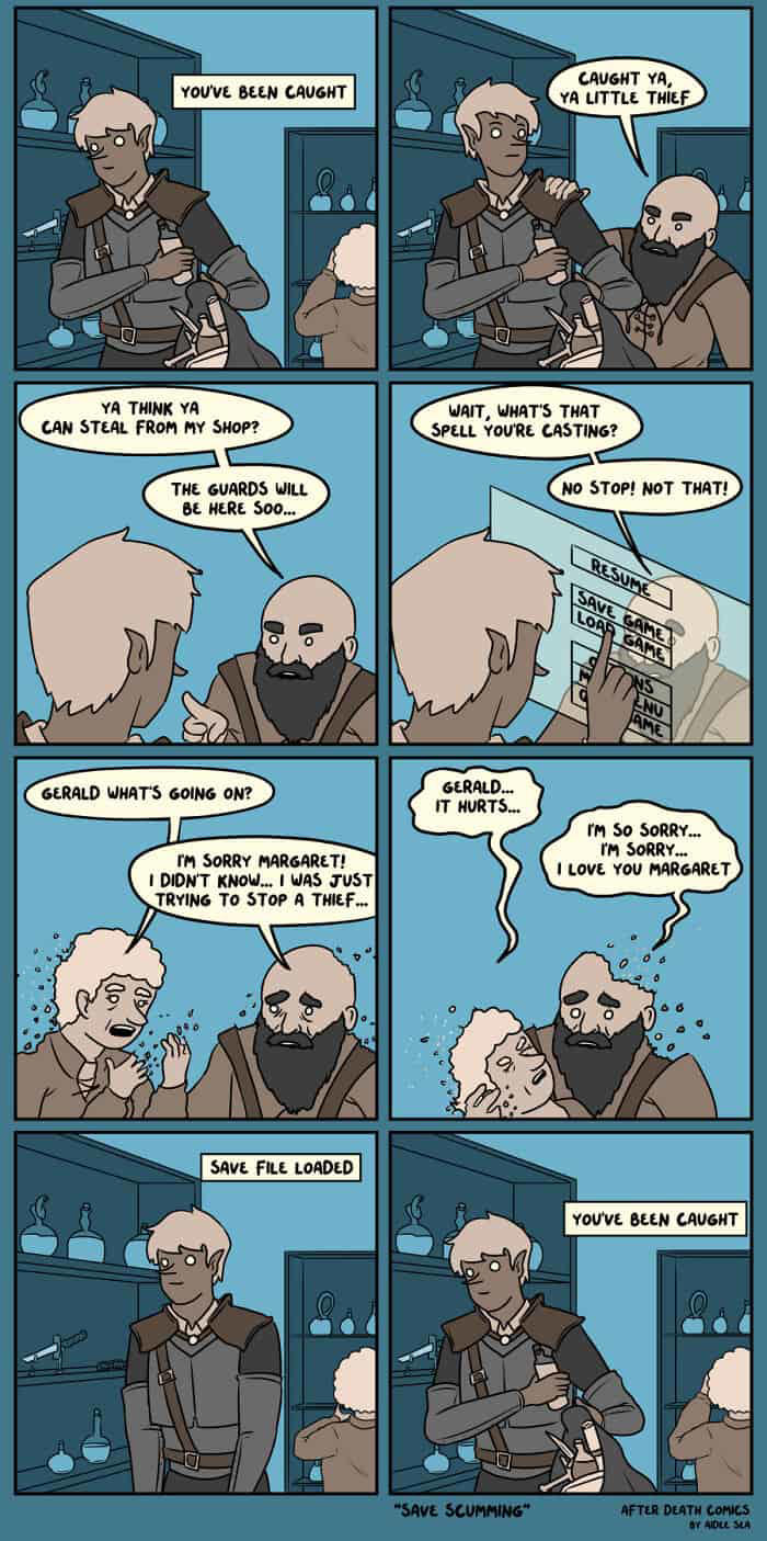 40 Dark Fantasy Cartoons From The Twisted Mind Behind After Death Comics