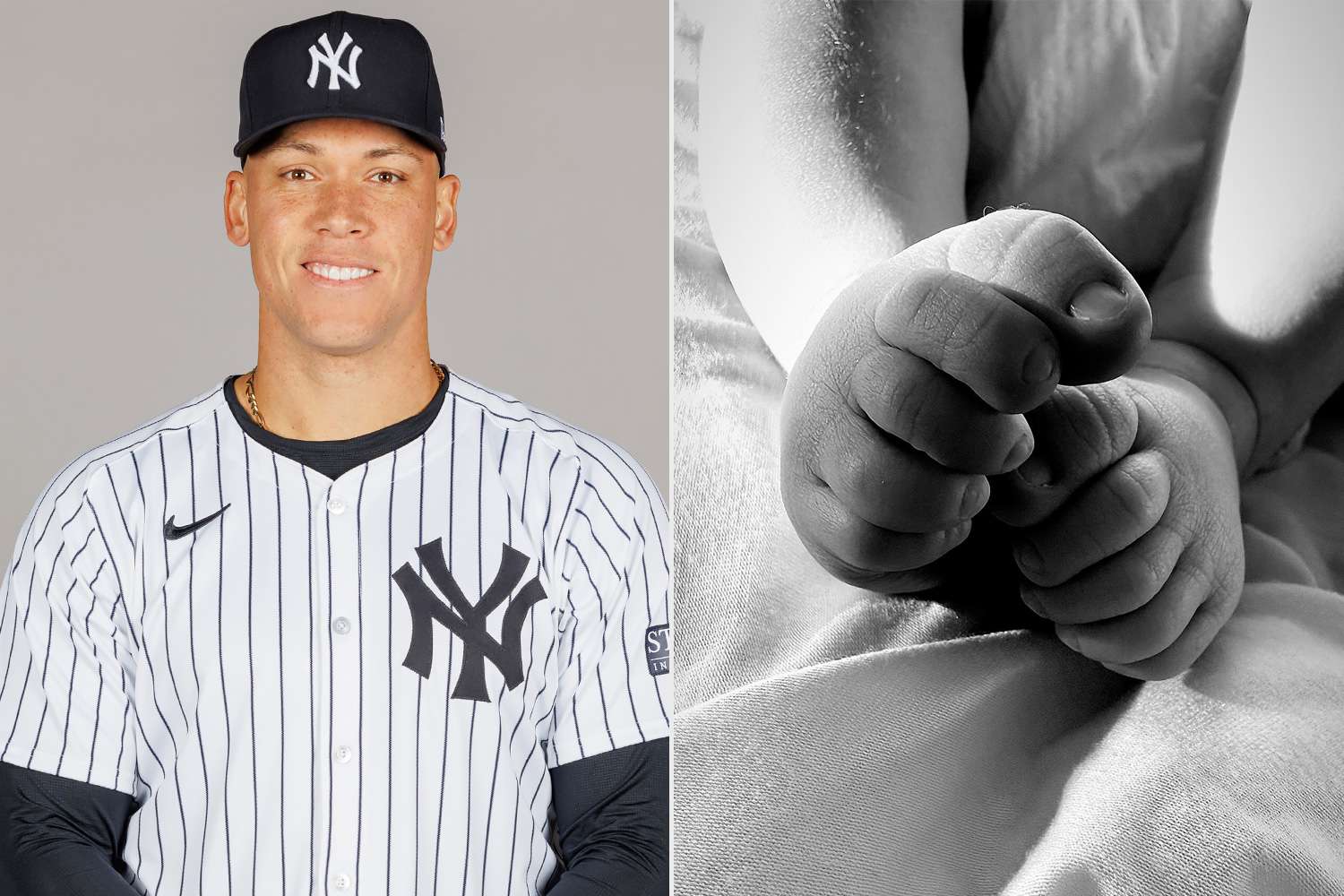 Aaron Judge Is a Dad! New York Yankees Player Welcomes First Baby with ...