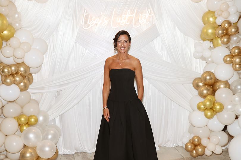 Lisa McGowan steps out in fab dress to host star-studded event