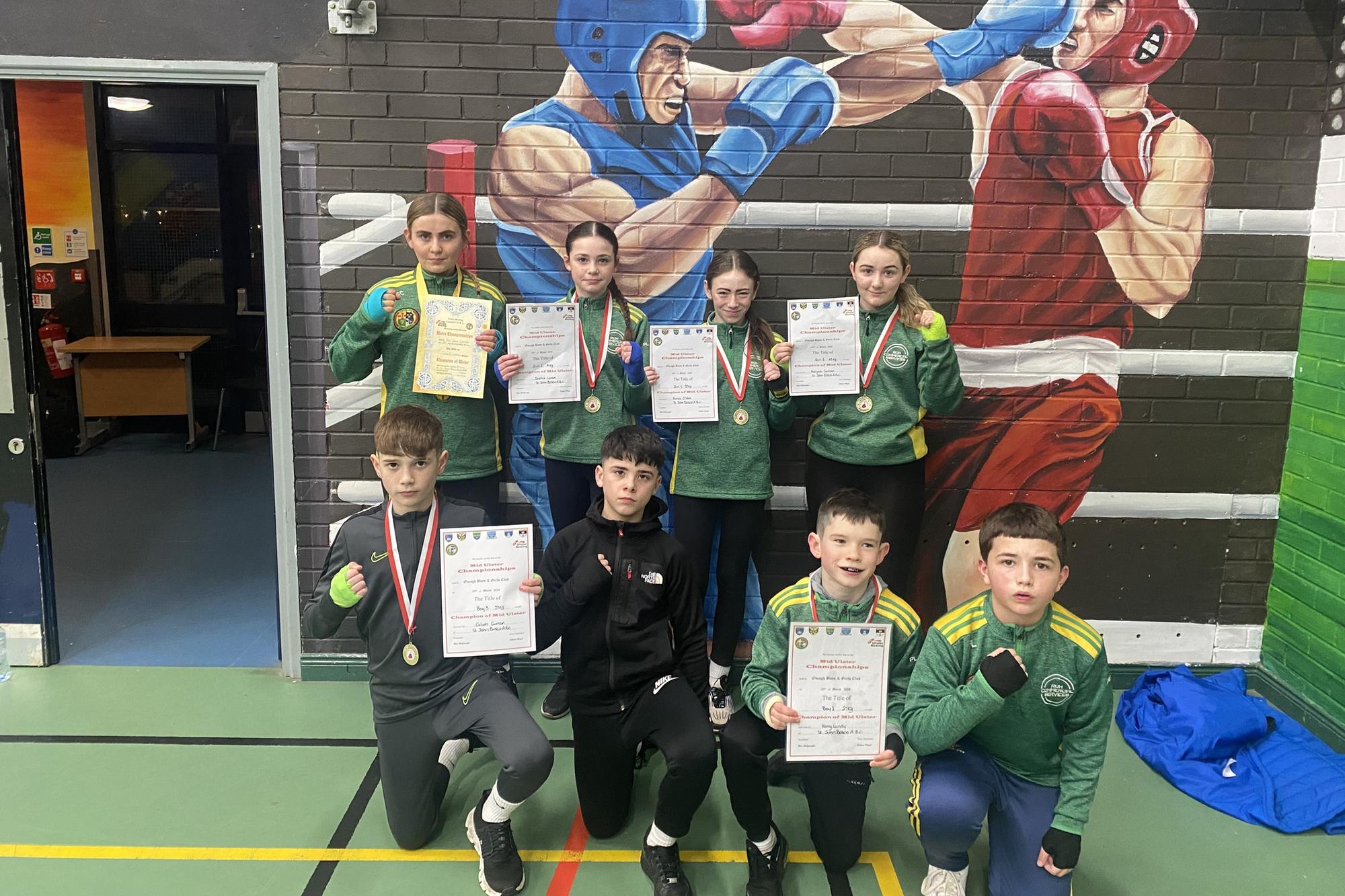 Newry's St John Bosco Boxing Club receives sizzling funding from Hafner's