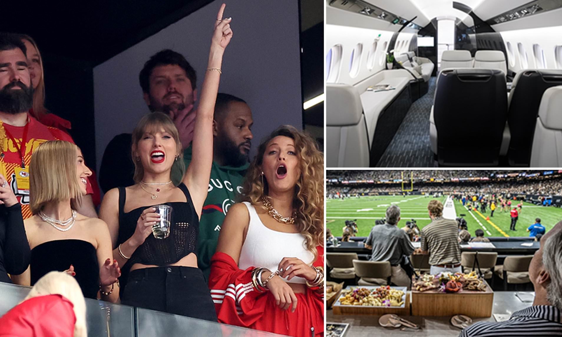 The $3m Super Bowl VIP experience Taylor Swift and the stars will enjoy ...