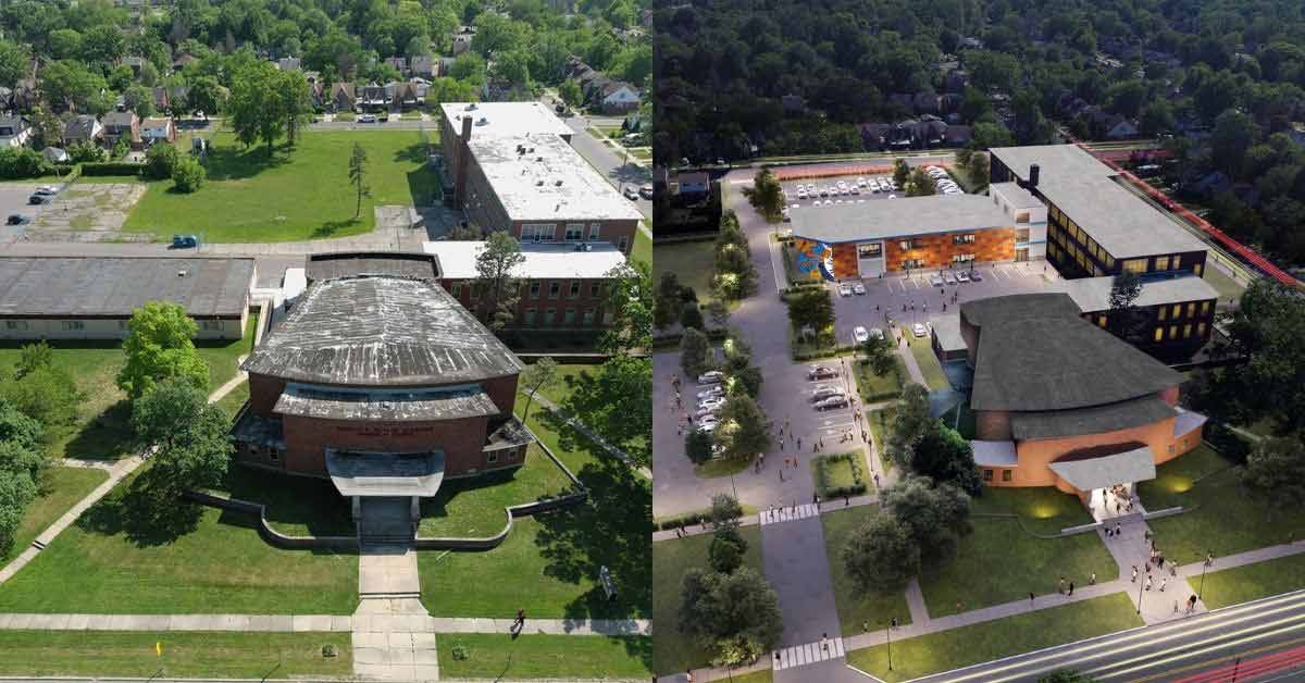 Vacant school transforms into low-income community center providing ...