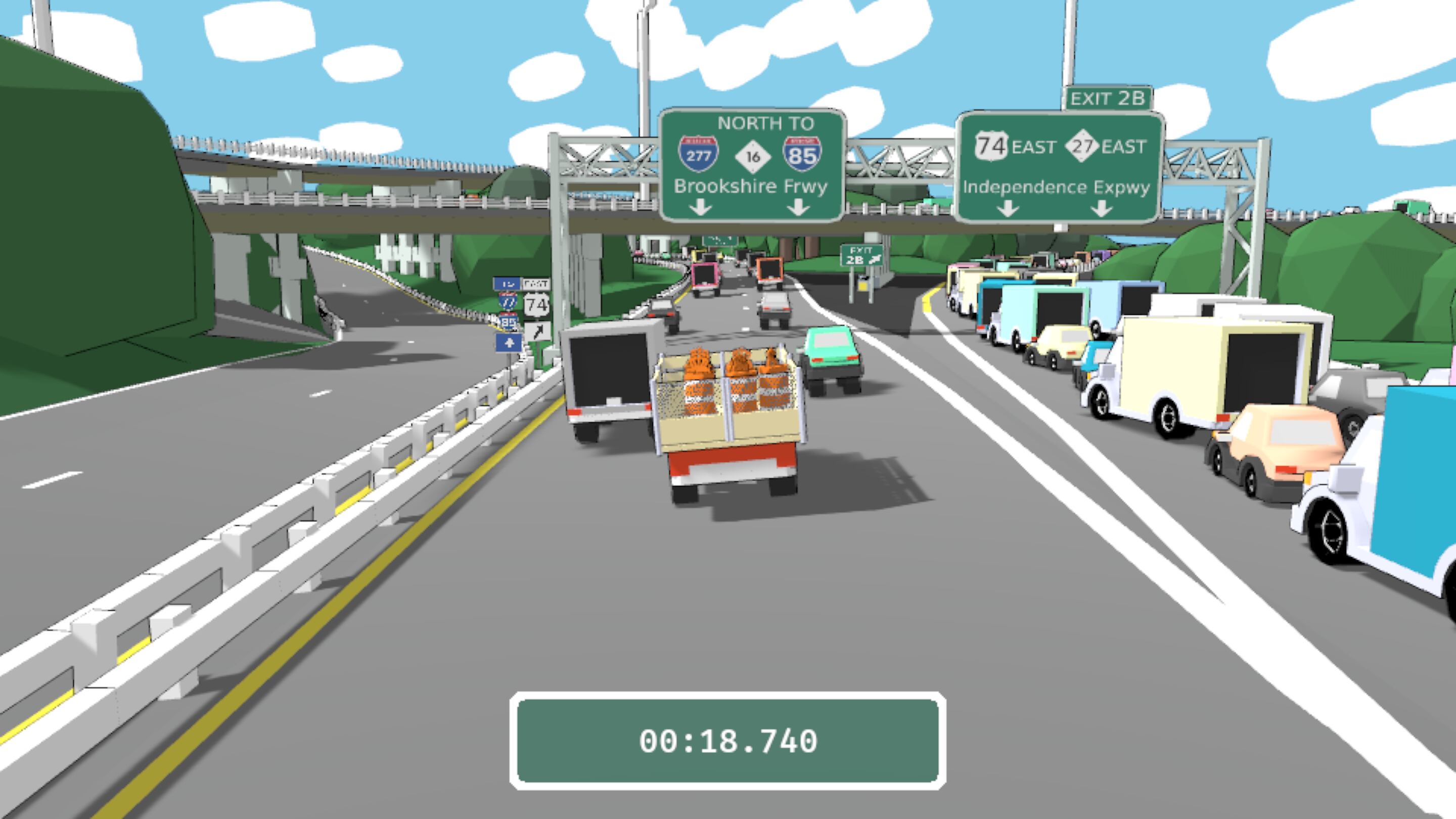 A Charlotte programmer is building a video game about Exit 3A