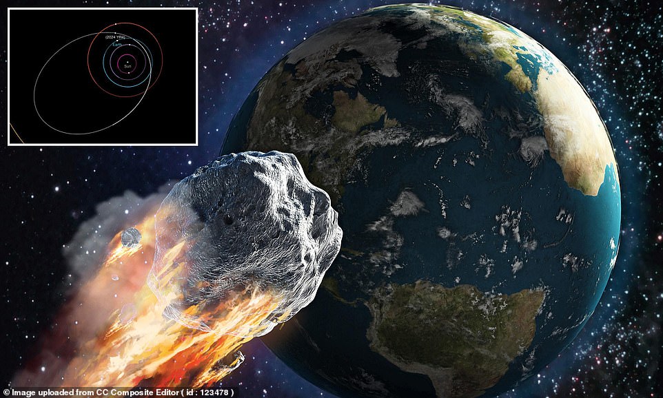 NASA reveals first look at 'city-destroying' asteroid set to hit Earth
