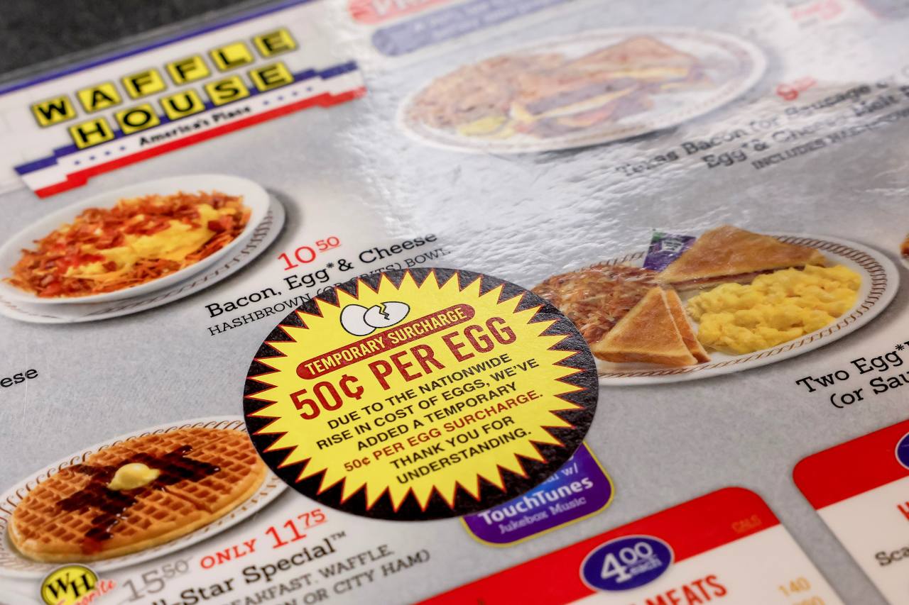 Dining Out Now Comes With a 50 Cent ‘Egg Surcharge’