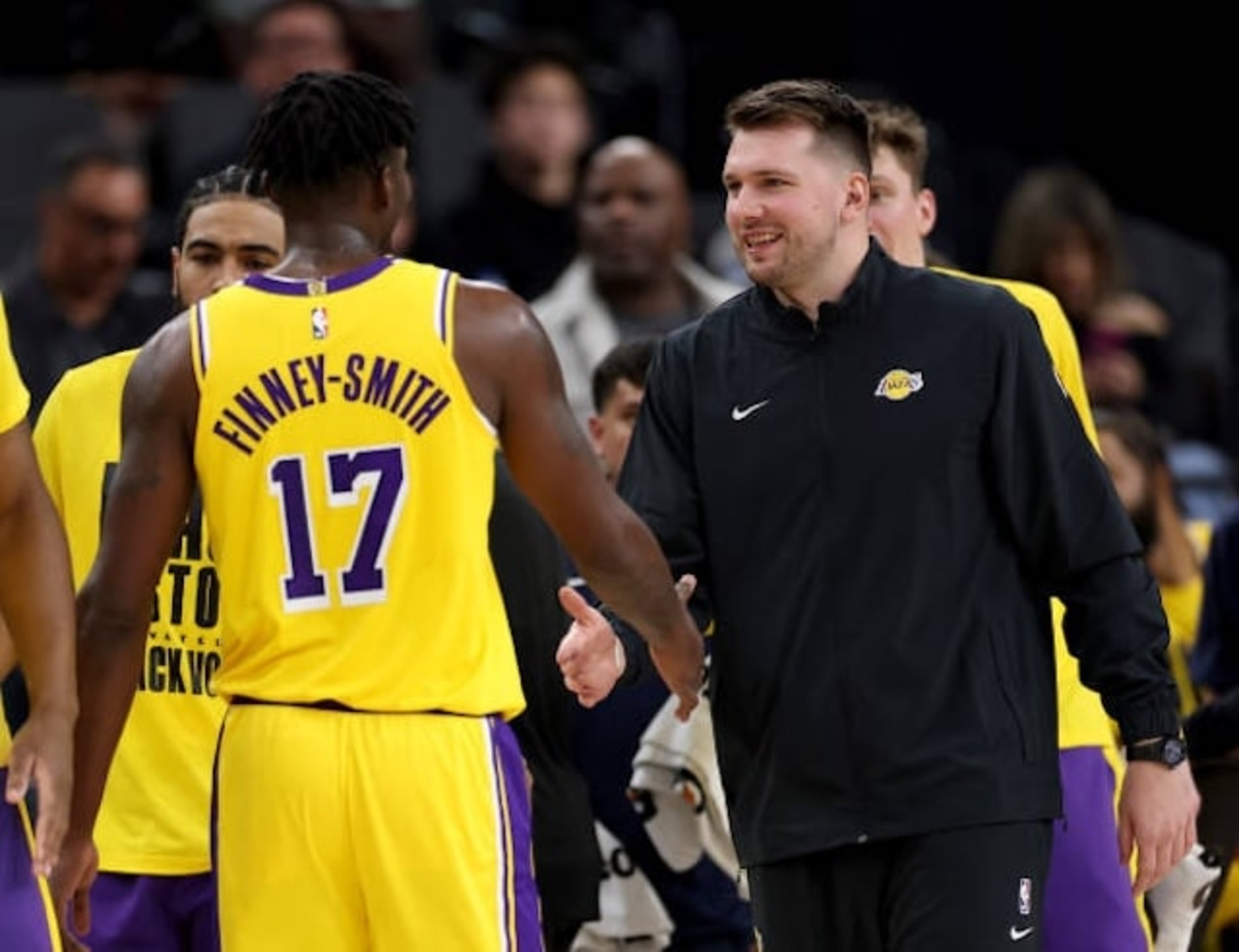Luka Doncic 10/10 Excited To Reunite With Dorian Finney-Smith On Lakers