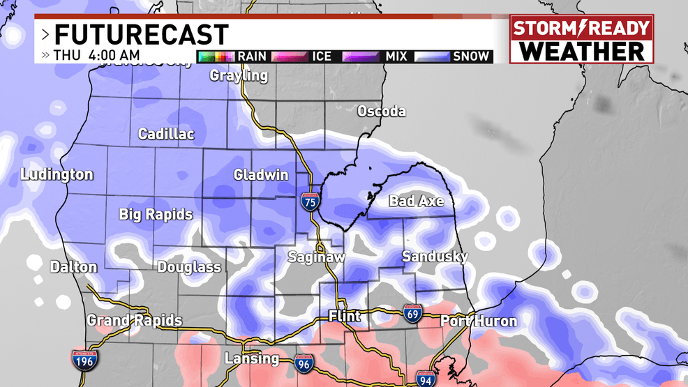 Tricky Thursday: Light wintry mix to strong winds