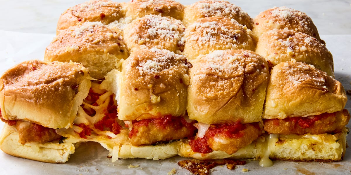 Chicken Parm Sliders Are Bringing Big Flavor To Your Game Day Party ...