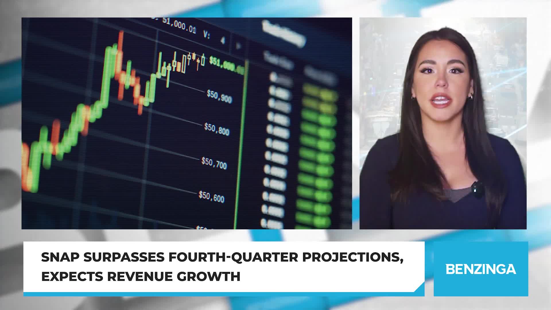 Snap Surpasses Fourth-Quarter Projections, Expects Revenue Growth