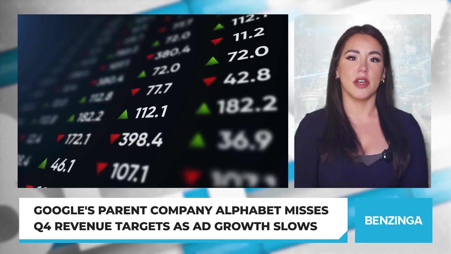 Google's Parent Company Alphabet Misses Q4 Revenue Targets As Ad Growth ...
