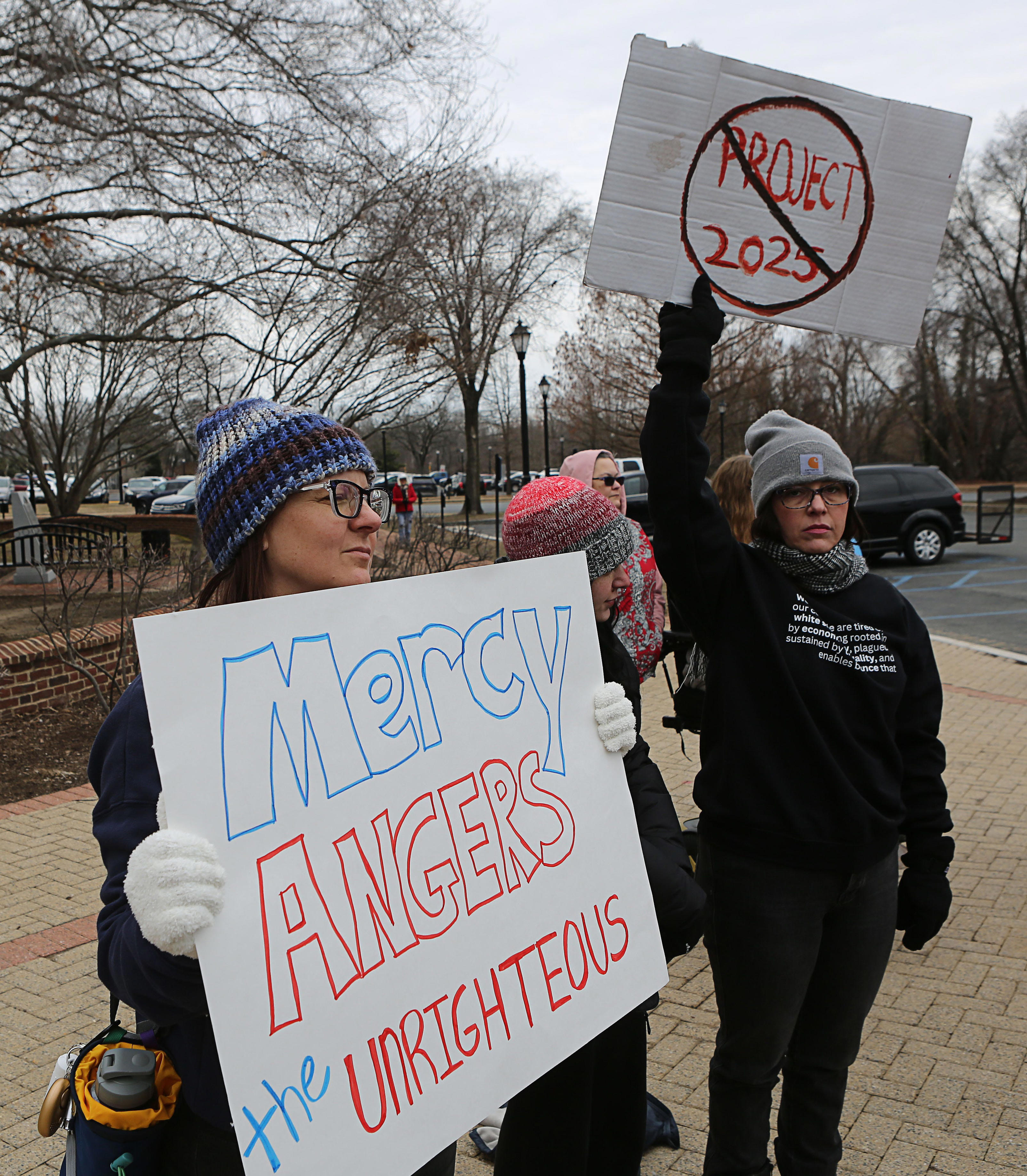 Protesters in Dover join nationwide movement against President Trump ...