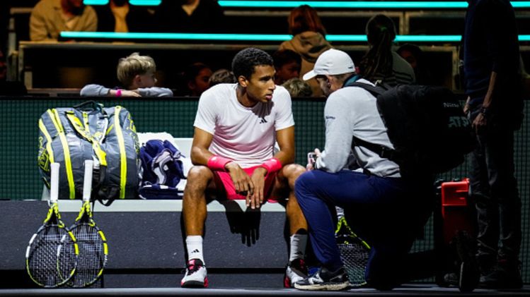 Canadian star Felix Auger-Aliassime faces setback in Rotterdam with ...