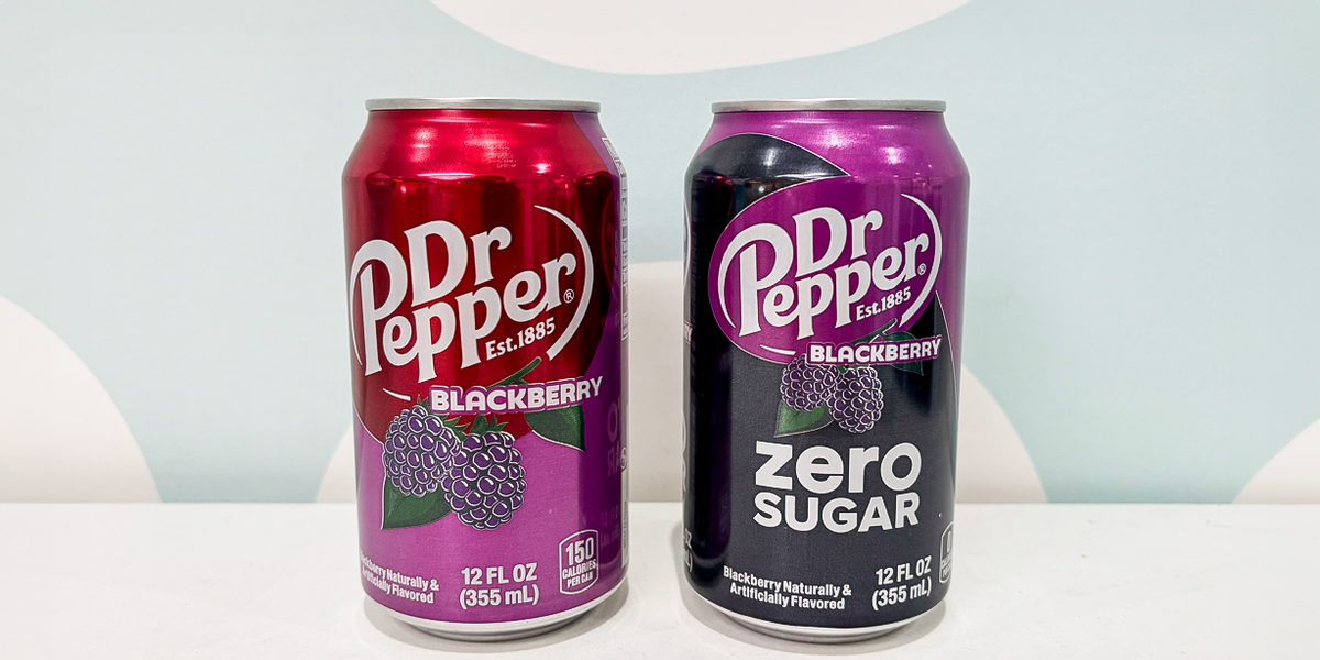 Our Editors Tried The New Blackberry Dr Pepper & We Have Conflicting Feelings
