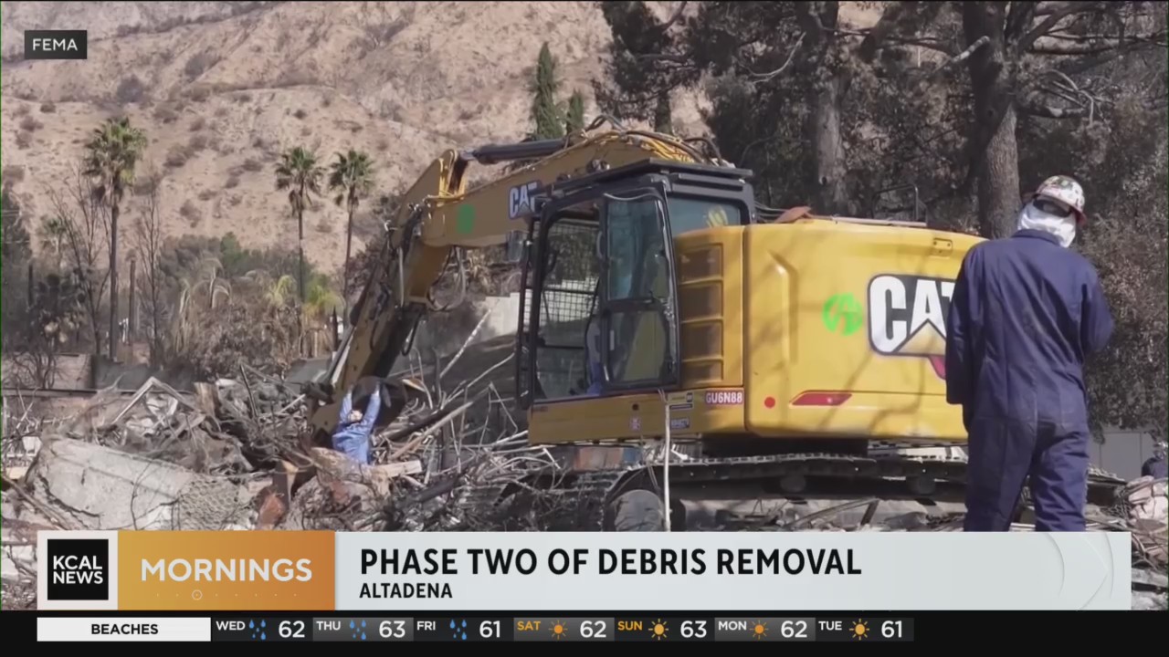 4.5 million tons of post-fire debris in LA seen as cleanups continue