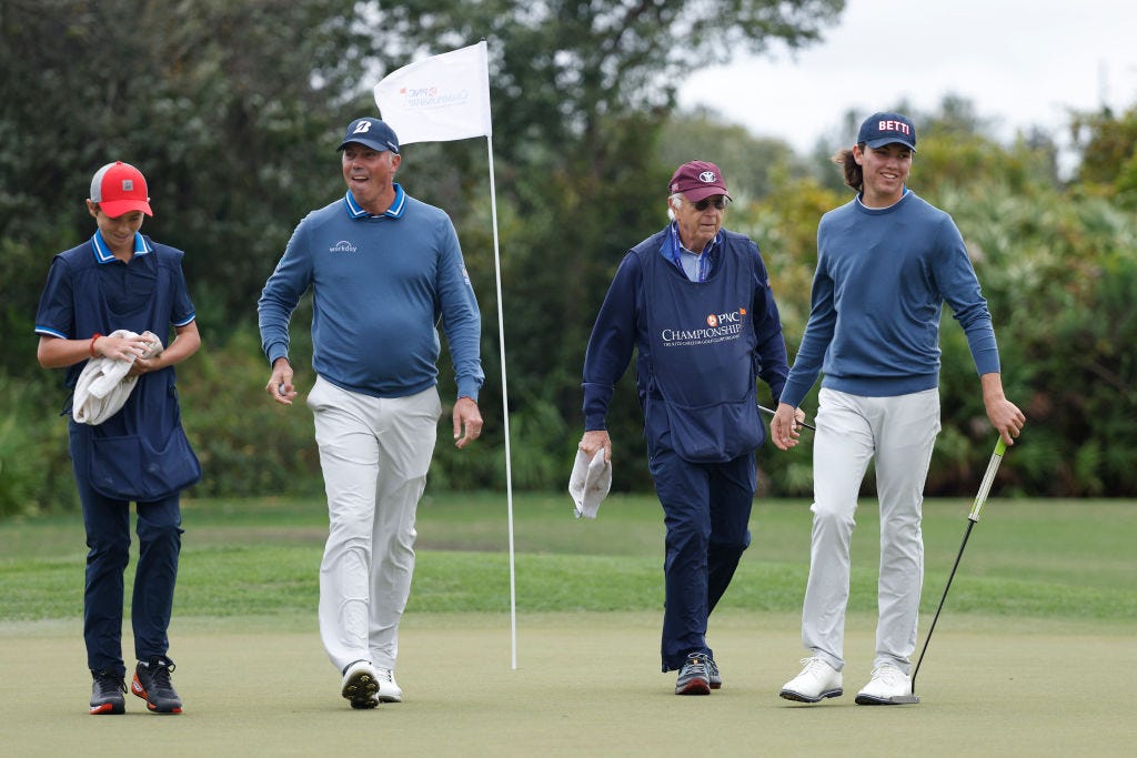 Peter Kuchar, who nurtured and then caddied for a future PGA Tour star ...