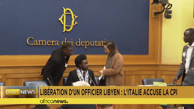 Rome says it released Libyan officer due to mistakes in ICC warrant