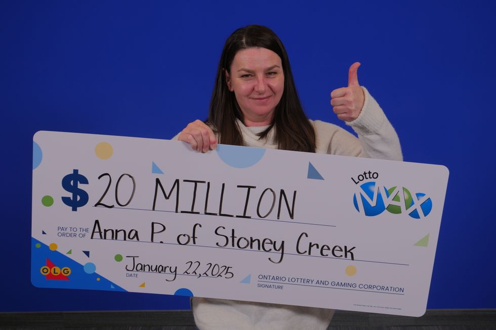 Lotto Max winner in Ontario scored $20 million on a ticket she didn't ...