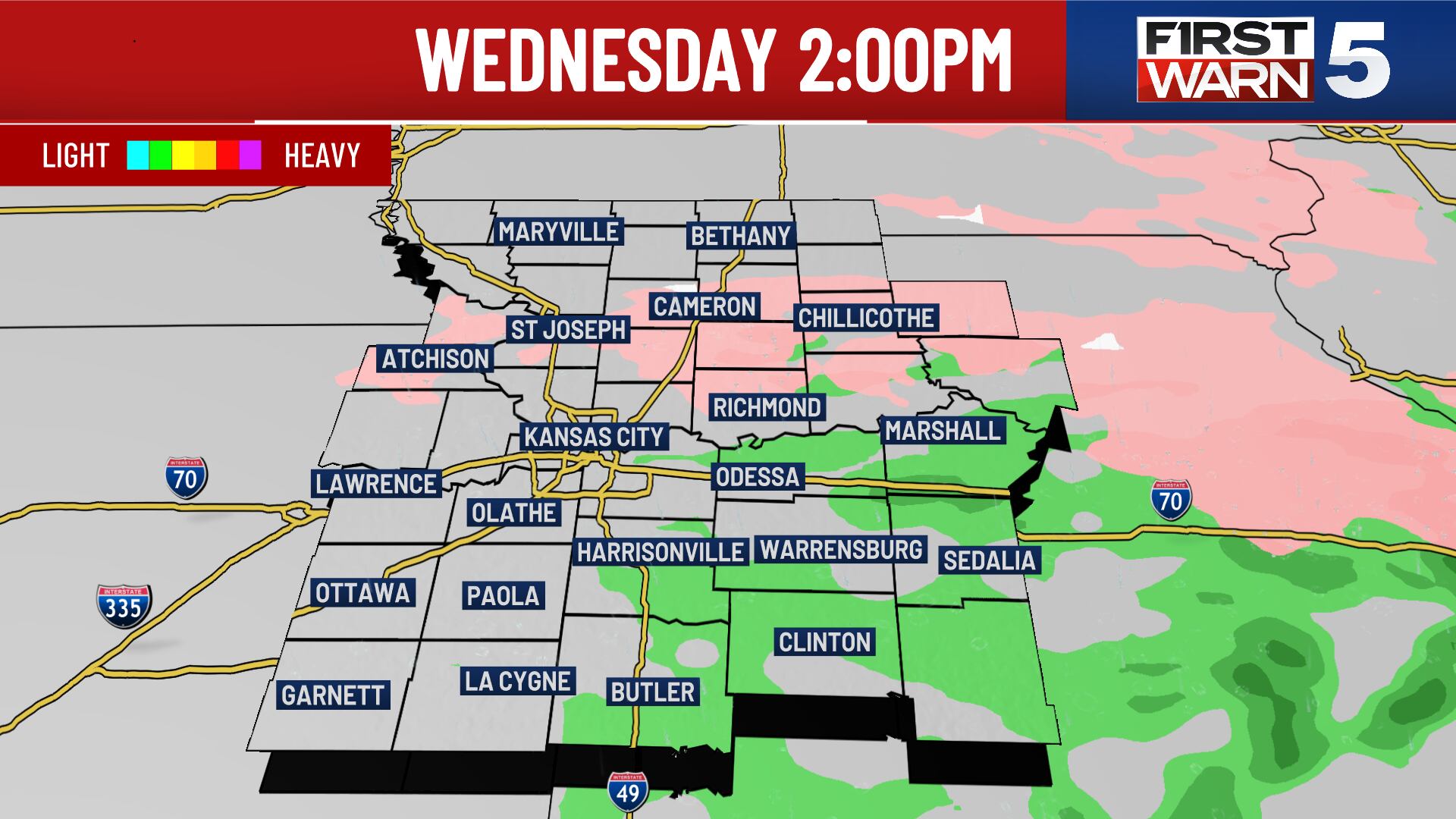 FIRST WARN WEATHER DAY: Freezing drizzle/rain transitions to rain this ...