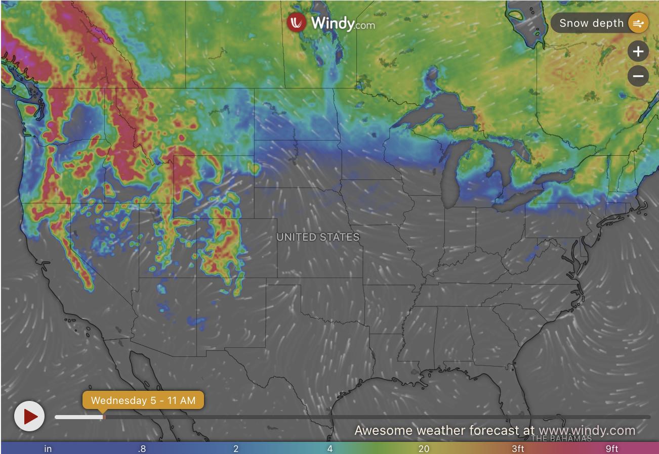 Winter Weather Warning Issued for 5 States—Snow, Freezing Rain Live Tracker