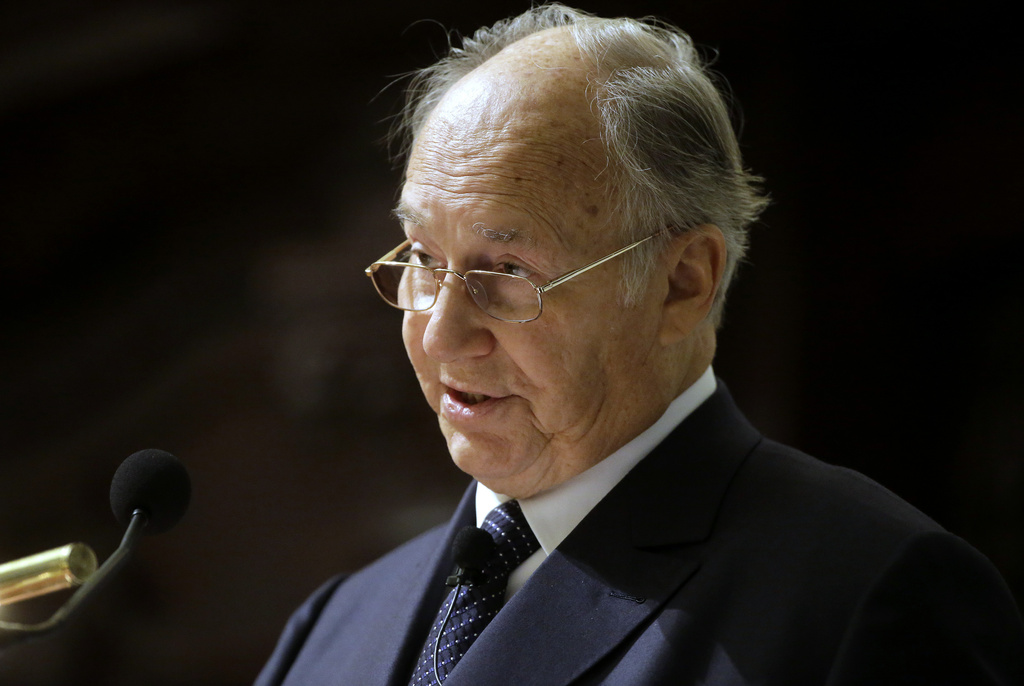 The Aga Khan, spiritual leader of Ismaili Muslims and a philanthropist ...