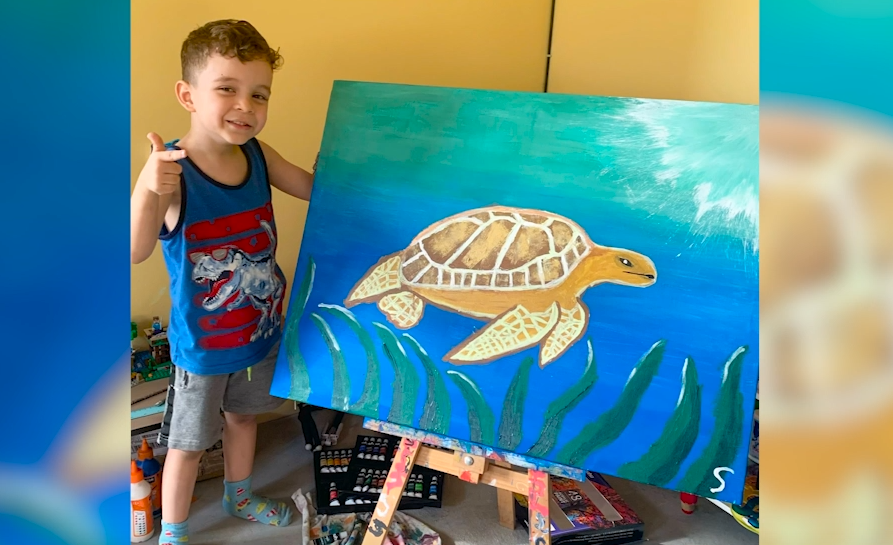 Meet The Mini Picasso Creating Art Masterpieces