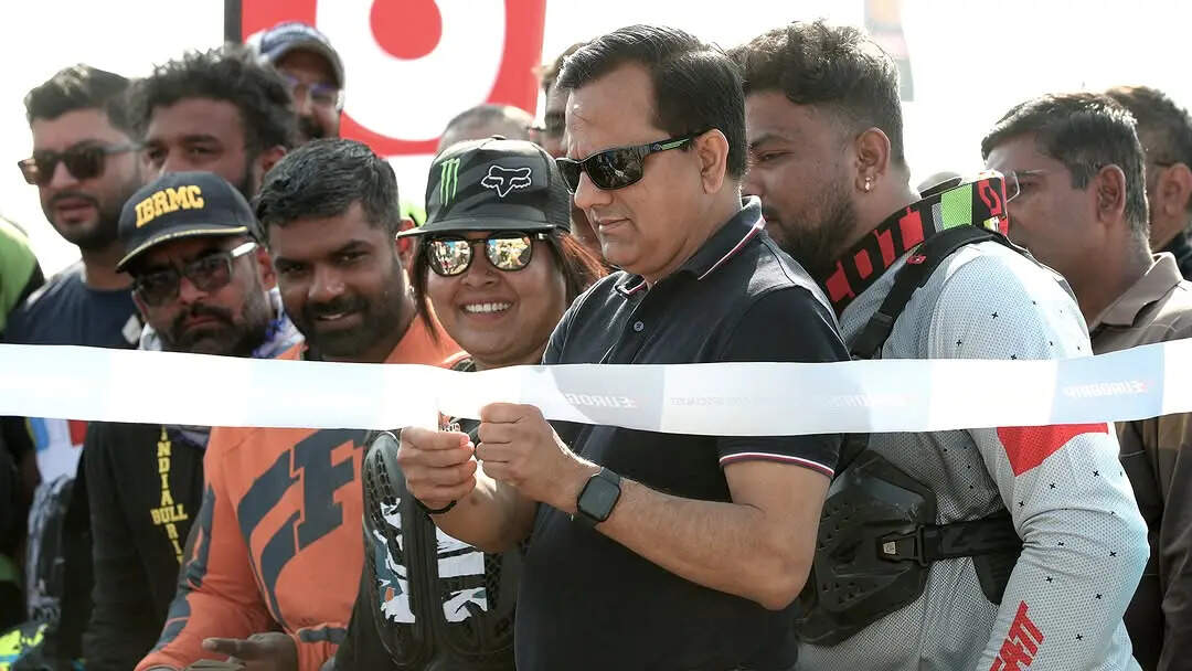 Rekha Pandey embraces the spirit of adventure at BOBMC Rider Mania 2025