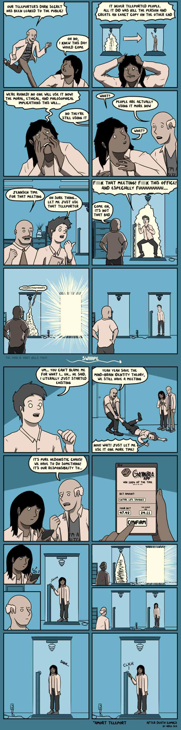 40 Dark Fantasy Cartoons From The Twisted Mind Behind After Death Comics