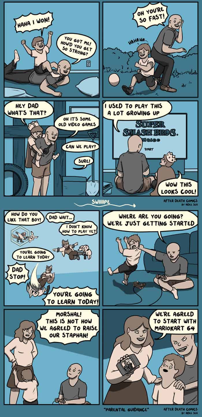 40 Dark Fantasy Cartoons From The Twisted Mind Behind After Death Comics