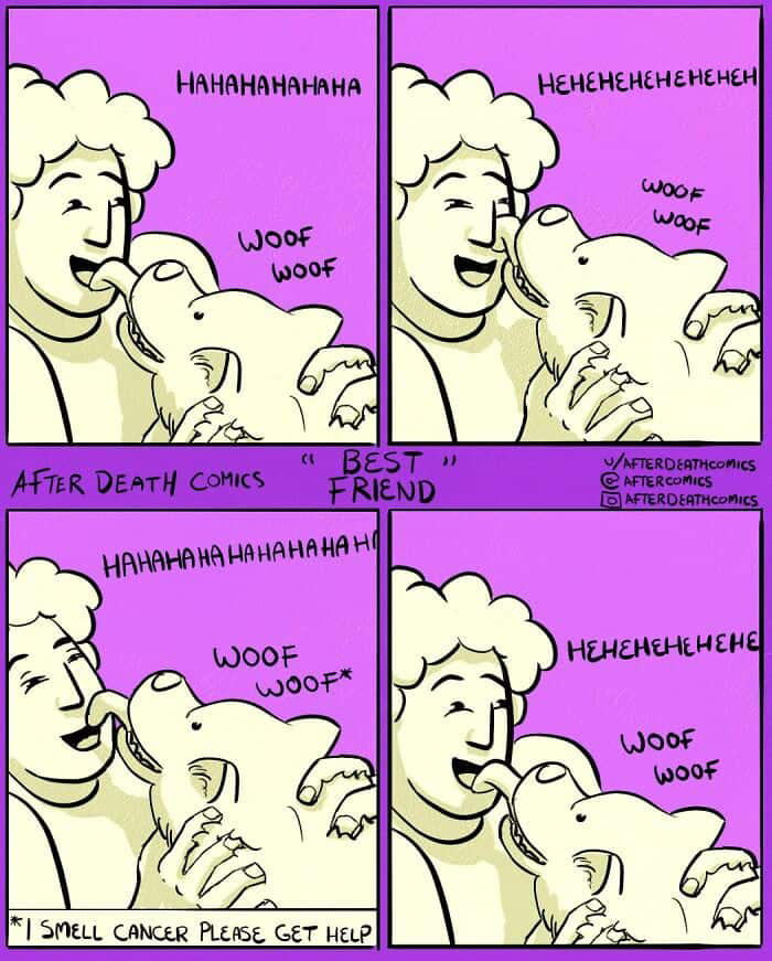 40 Dark Fantasy Cartoons From The Twisted Mind Behind After Death Comics