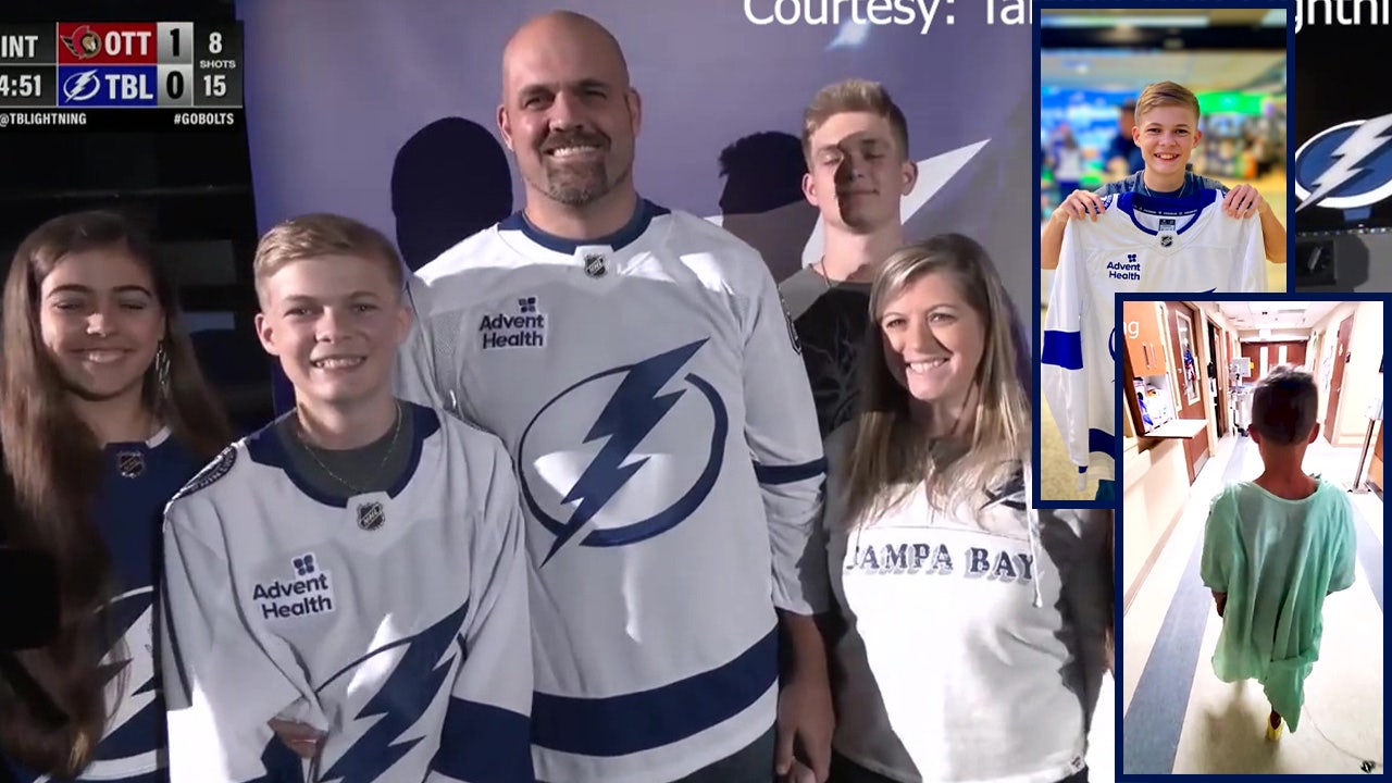 Tampa Bay Lightning honor dad who saved son’s life with CPR after he ...
