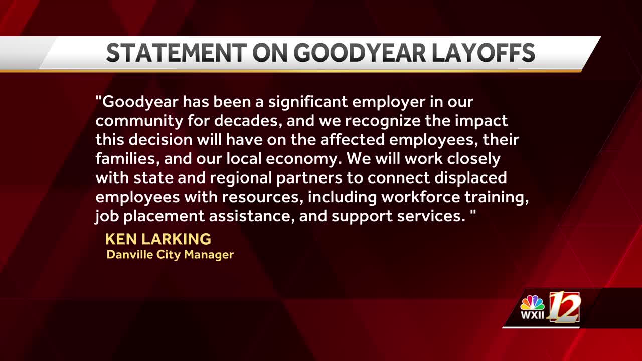 Goodyear to cut hundreds of jobs at Danville plant, city officials say