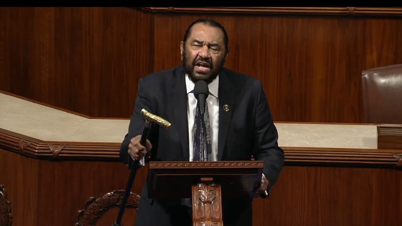 Congressman Al Green says he'll file new impeachment articles against Trump