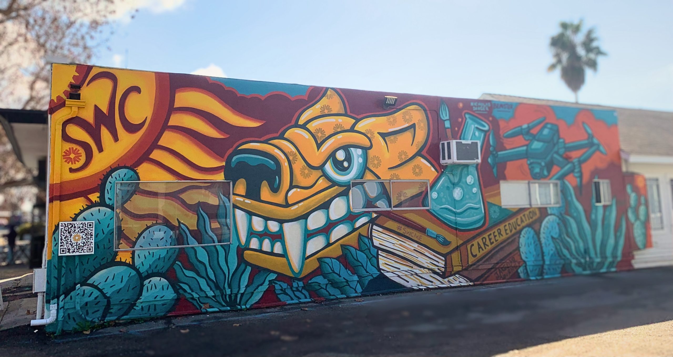 New Mural in Chula Vista Is Showcase for Pride in Southwestern College