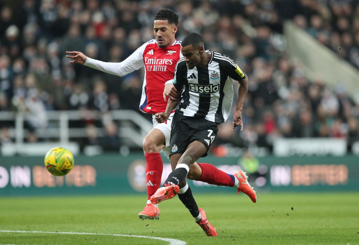 Arsenal player ratings vs Newcastle: William Saliba and Gabriel given ...