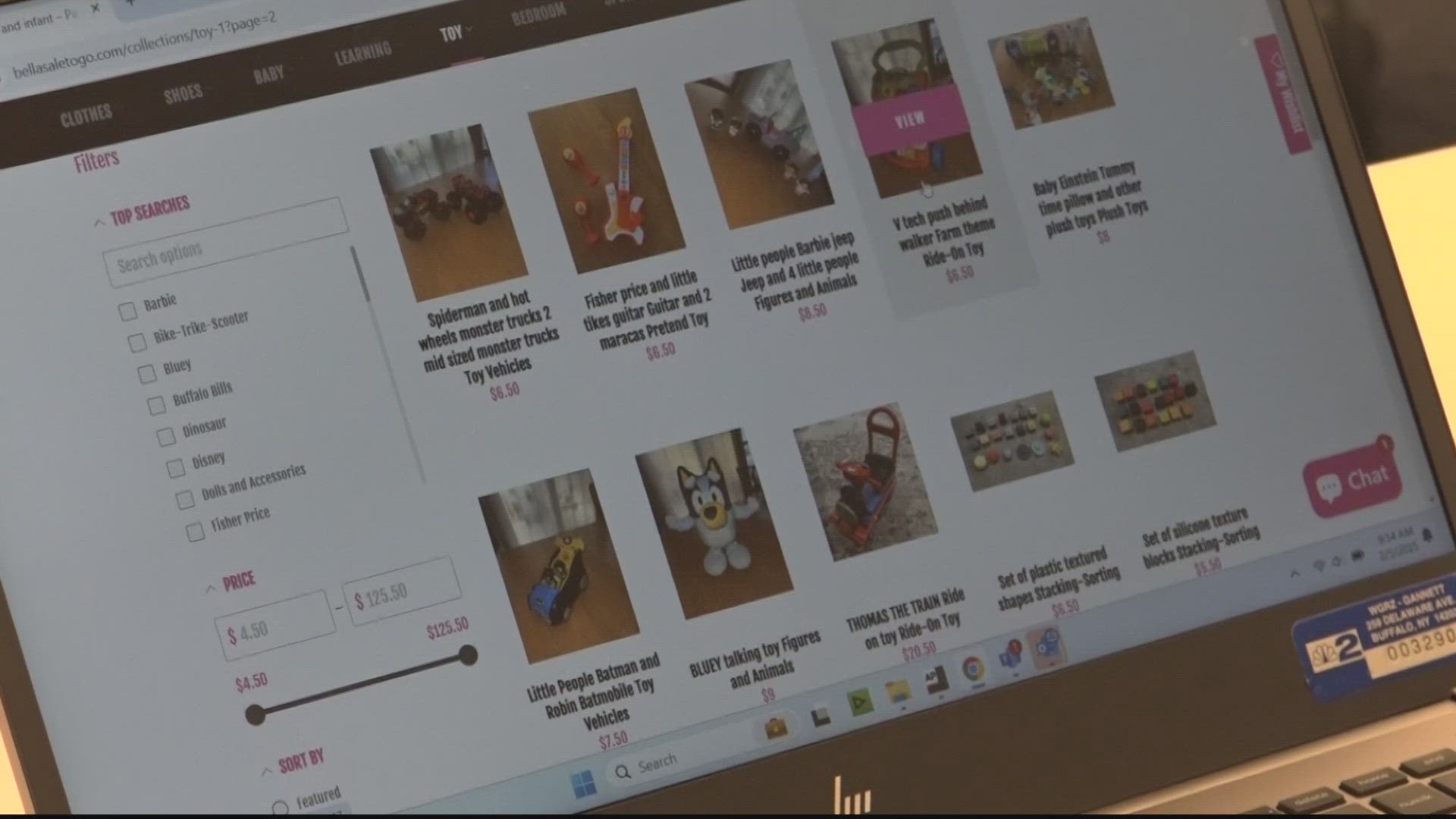 Most Buffalo: 'Bella Kids online consignment sale'