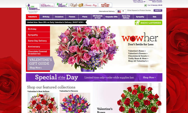 Best 1-800 Flowers coupons and discount codes we've tested in February 2025