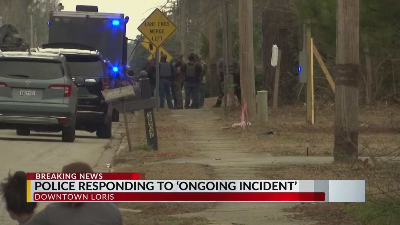 Horry County, Loris police responding to 'ongoing incident' along town ...