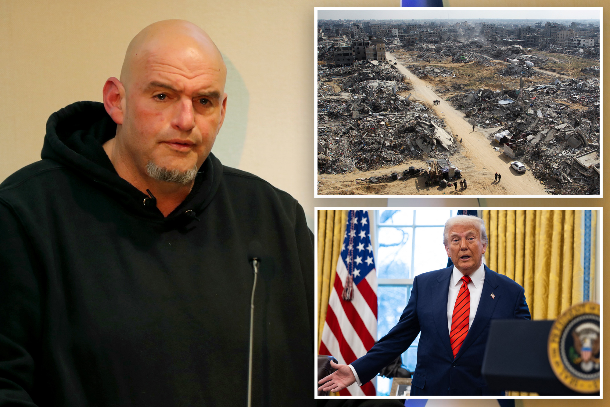 Sen. John Fetterman ‘fully’ supports Trump’s plan to send US troops to ...