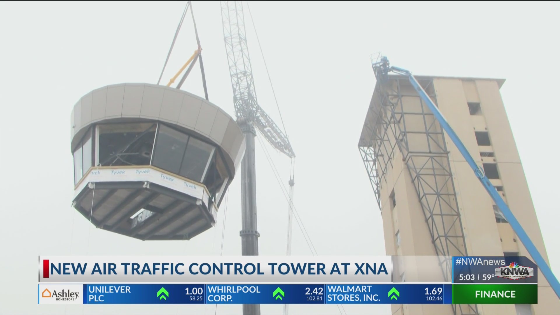 Northwest Arkansas National Airport new air traffic control tower gets ...