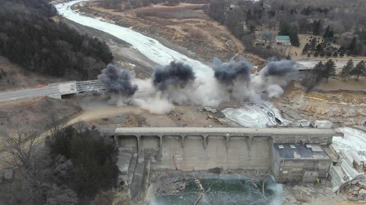 Bridge near Rapidan Dam demolished